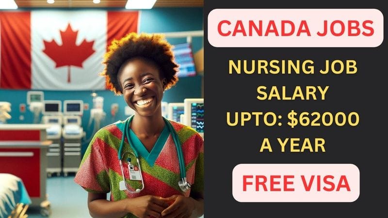 Nursing Jobs with Visa Sponsorship in Canada March 2024 ($48 per hour)